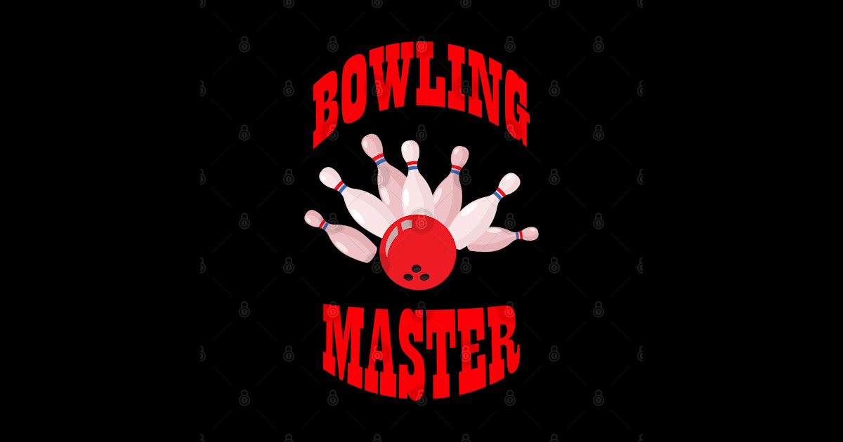 Bowling Master - Bowling - Sticker | TeePublic