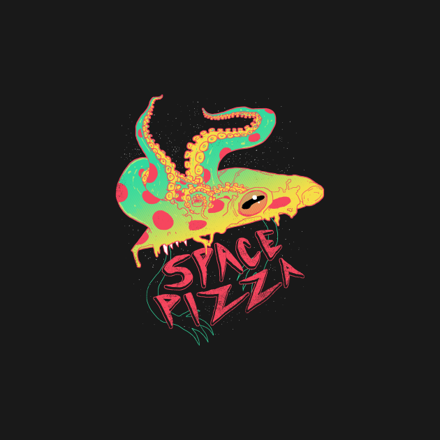 Space Pizza - Wytrab8 - T-Shirt | TeePublic