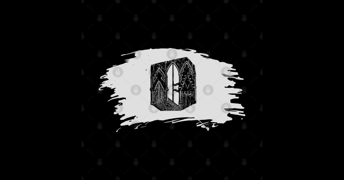 Gothic letter O – Alphabet typography - Gothic Art - Sticker | TeePublic