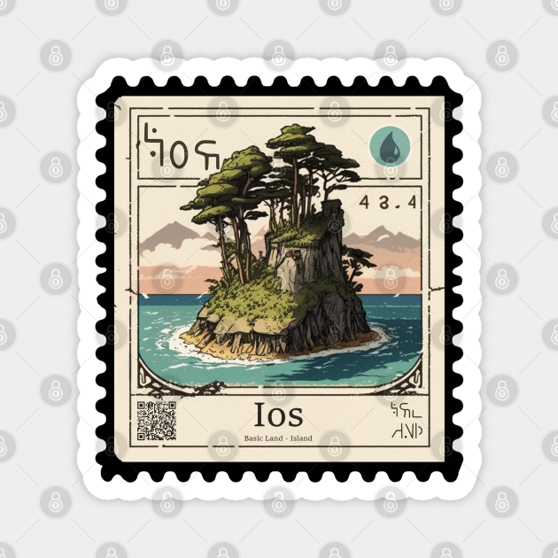 MTG - Island Stamp - Ios - Postage Stamp Series - Postage Stamp ...