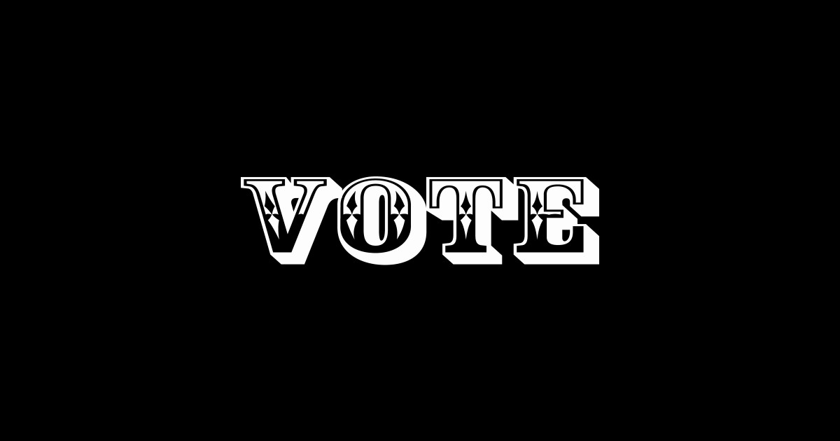 vote block - Vote - Sticker | TeePublic