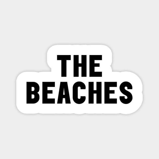 Logo The Beaches #20 - The Beaches Band - Magnet | TeePublic