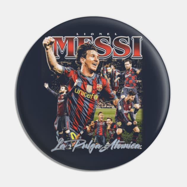 Lionel Messi La Pulga Atomica By Magikal Prints - Lionel Messi - Pin ...