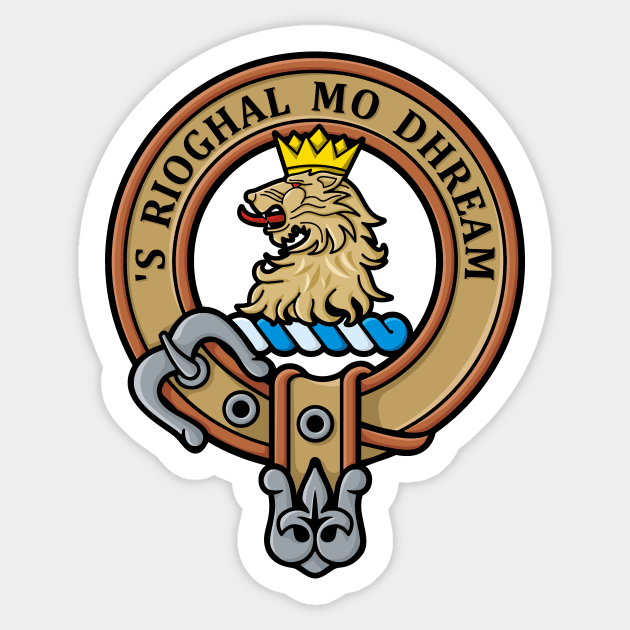 Clan Gregor or MacGregor Crest - Macgregor Crest - Sticker | TeePublic