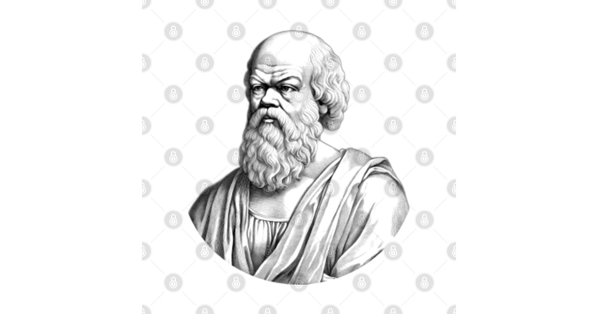 Socrates Greek philosopher - Socrates - T-Shirt | TeePublic