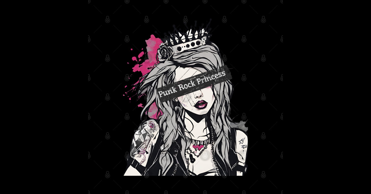 Punk Rock Princess - Something Corporate - Sticker | TeePublic