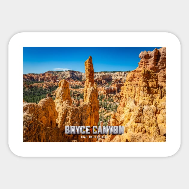 Bryce Canyon National Park - Bryce Canyon National Park - Sticker ...