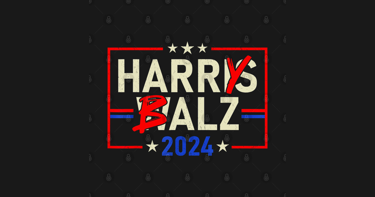 Funny Harris Walz 24 Harry Balz 2024 Meme Democratics Vote - Harry Balz ...
