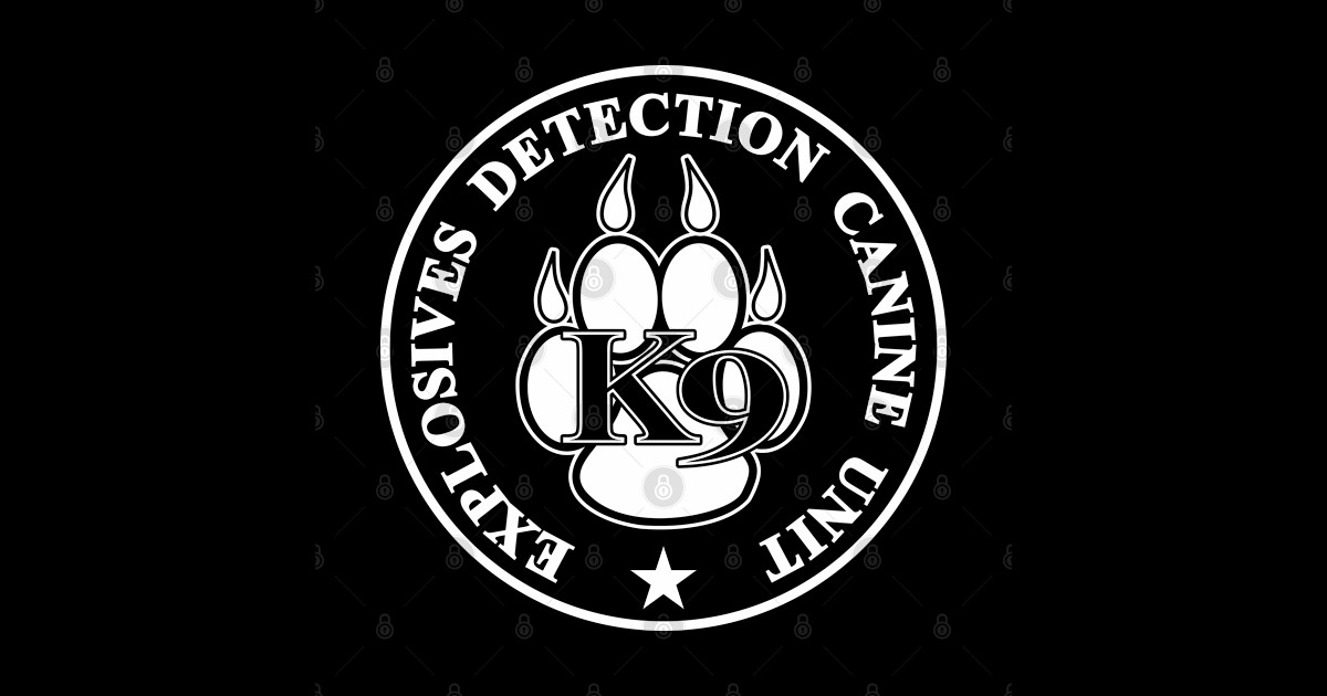 K9 Explosives Detection Canine Unit - K9 - Sticker | TeePublic