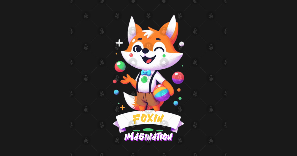 foxin imagination - Fox - T-Shirt | TeePublic