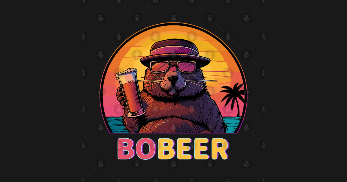 Funny Bóbr Bober Kurwa Bobeer Beer Internet Meme - Bober Kurwa - T ...