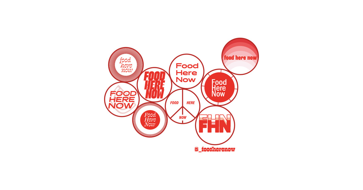 FHN Logo Map - Food Here Now - T-Shirt | TeePublic