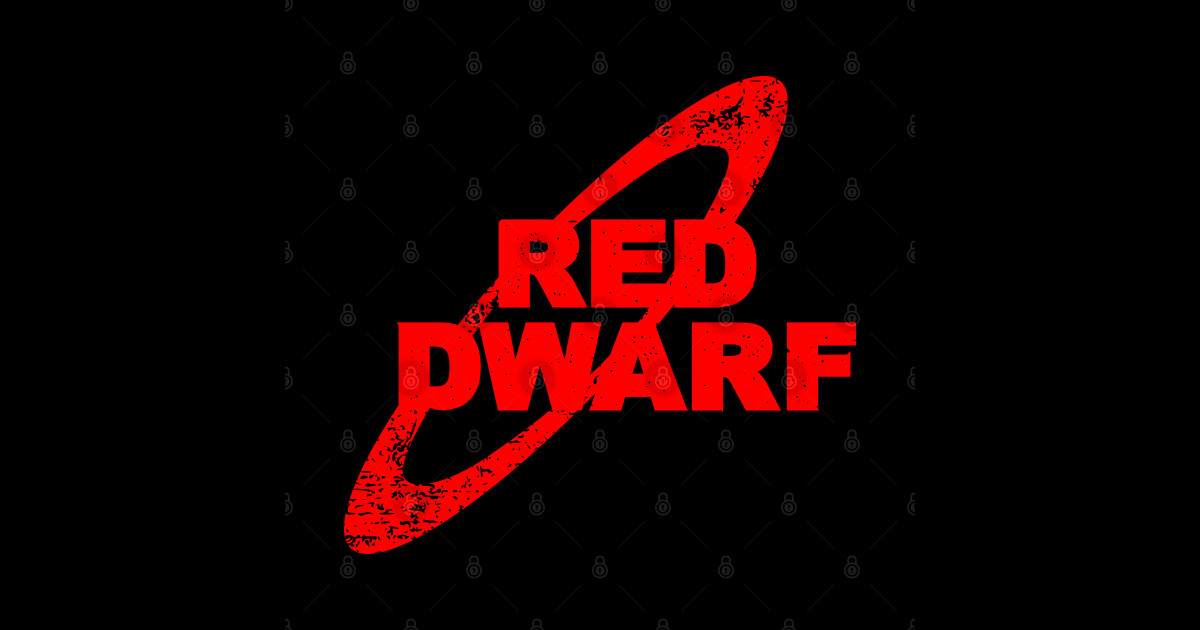 RD Logo - Red Dwarf - Sticker | TeePublic
