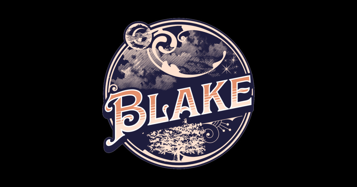 Blake Name Tshirt - Blake Name - Sticker | TeePublic