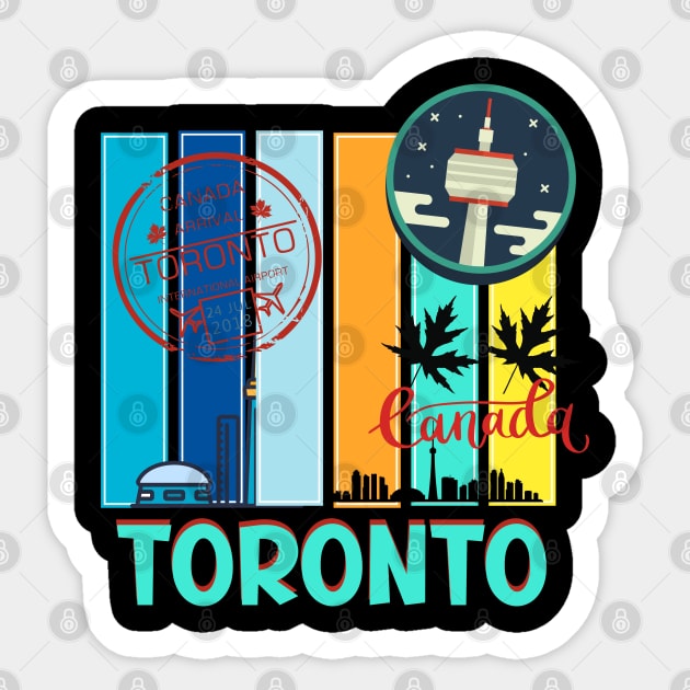Toronto Love Graphic - Toronto - Sticker | TeePublic