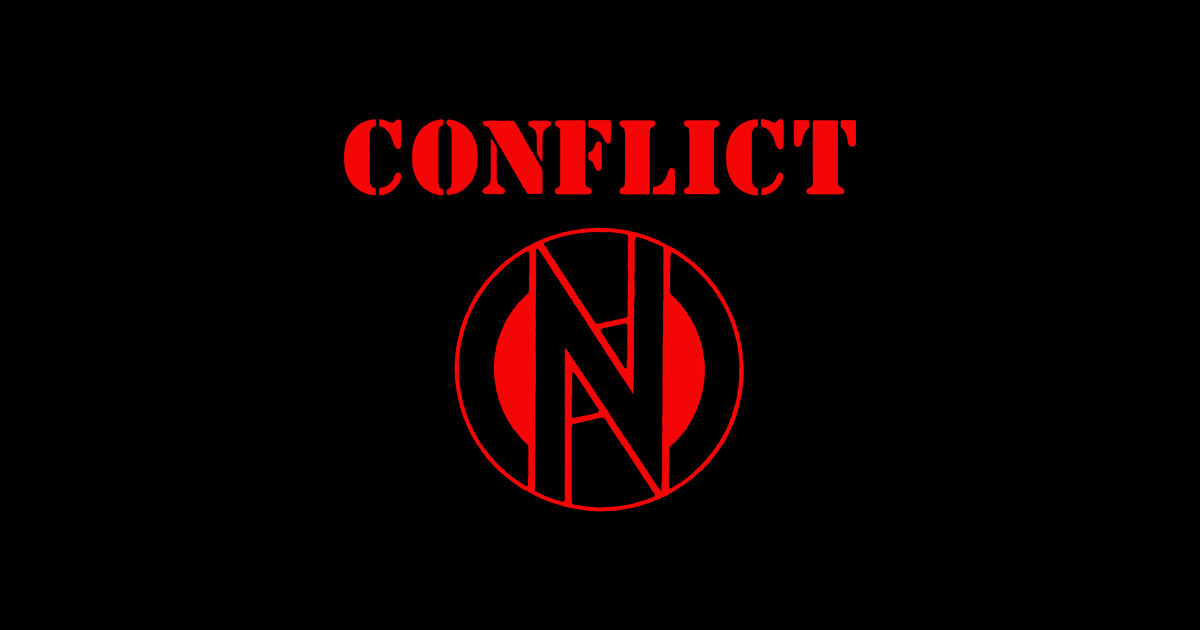 Conflict - Conflict - Sticker | TeePublic