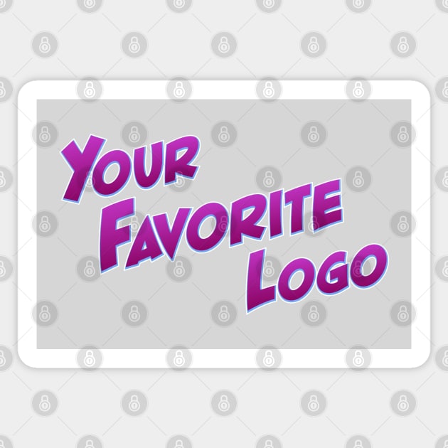 Your Favorite Logo - Logo - Sticker | TeePublic