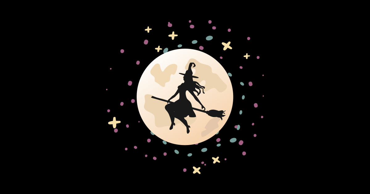 Witch Broom - Witch Broom - Sticker | TeePublic