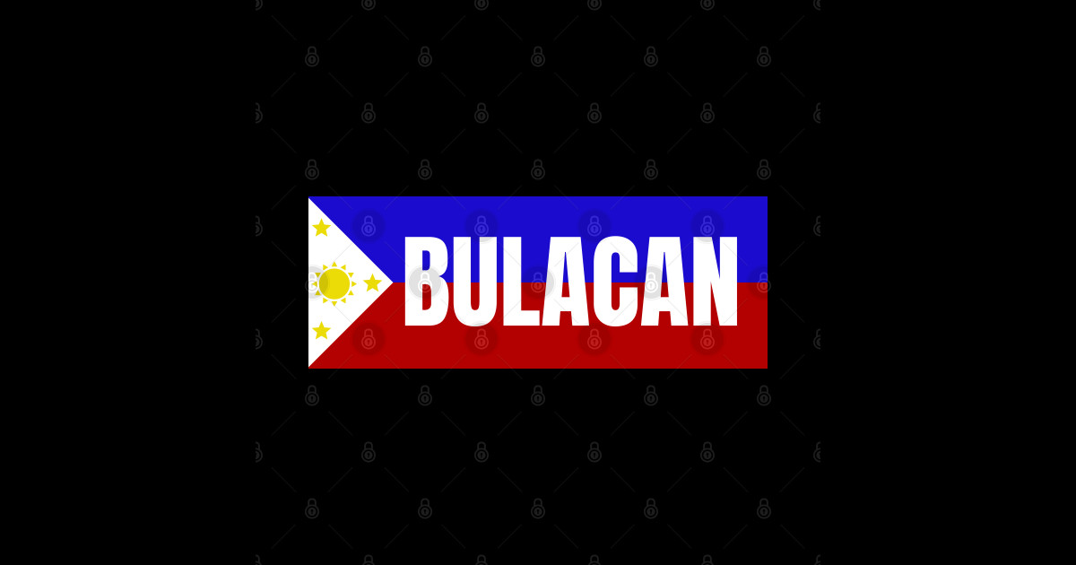 Province of Bulacan in Philippines Flag - Luzon - T-Shirt | TeePublic