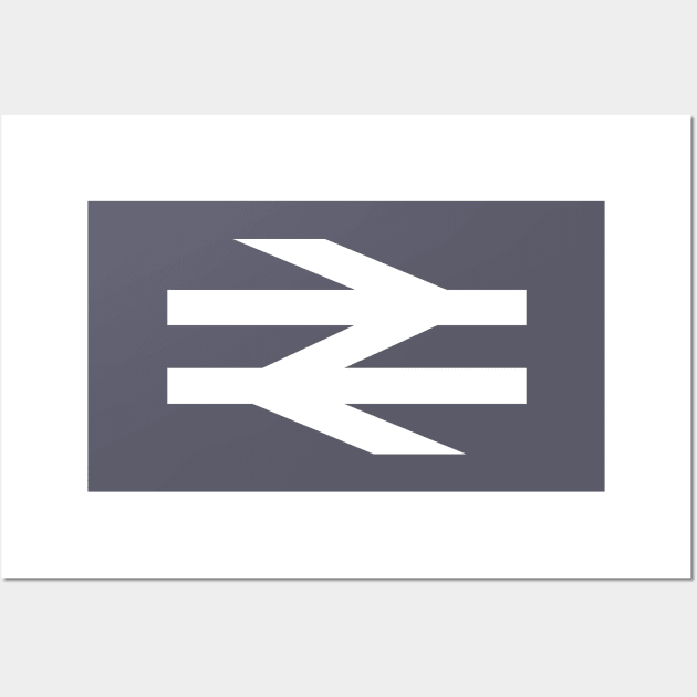Rail Symbol Logo - Rail Logo - Posters and Art Prints | TeePublic