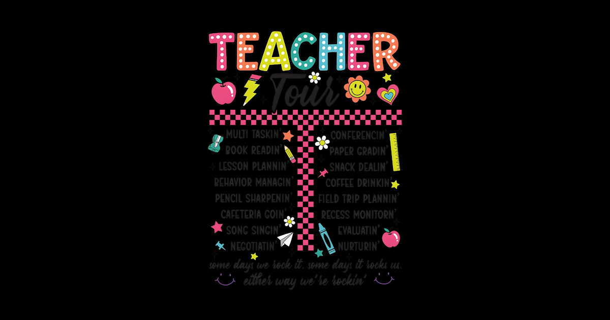 Teacher, ABCD Teacher Tour, Back to School, End of Year, Teacher Gift ...