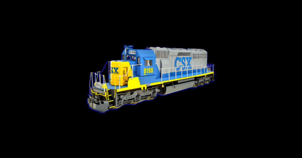 Freight Train Csx Engine - Freight Train - Sticker | TeePublic