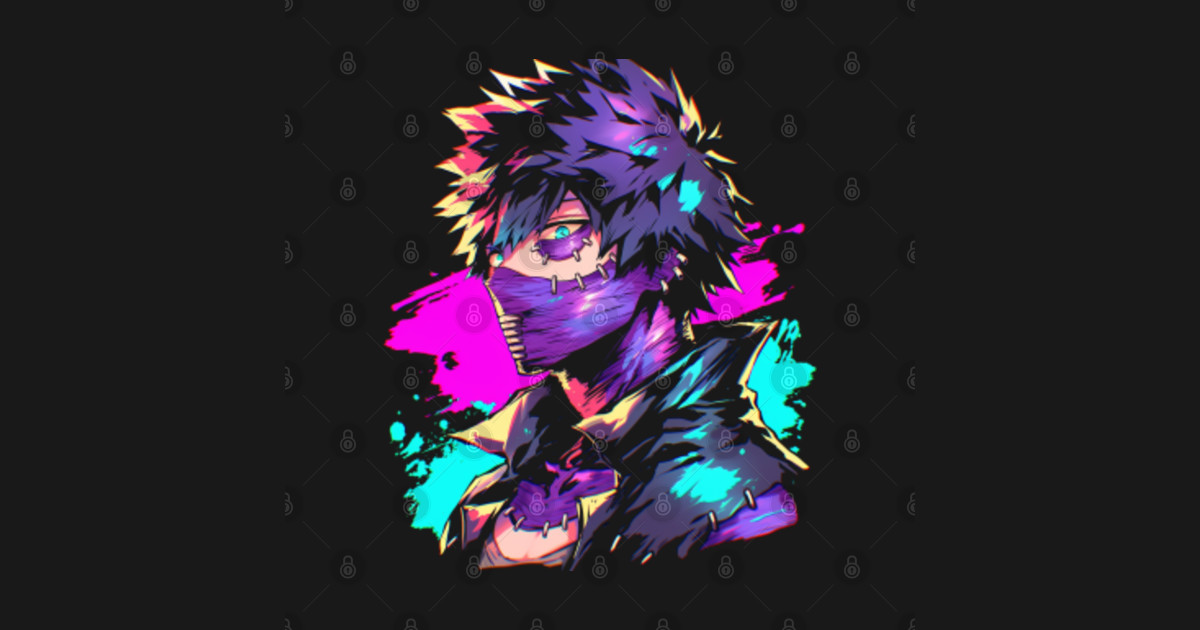 dabi - boku no hero academia - Boku No Hero Academia - T-Shirt | TeePublic