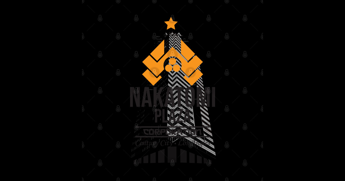 Nakatomi Building Die Hard - Die Hard Christmas - Sticker | TeePublic