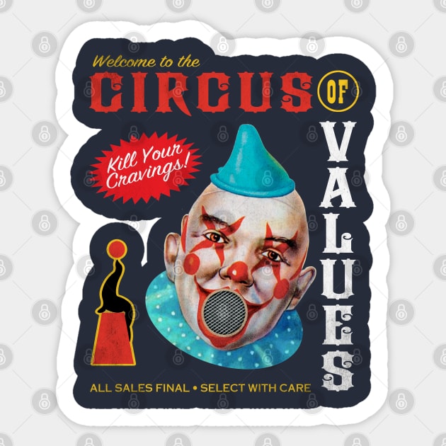 Circus of Values - Bioshock - Sticker | TeePublic