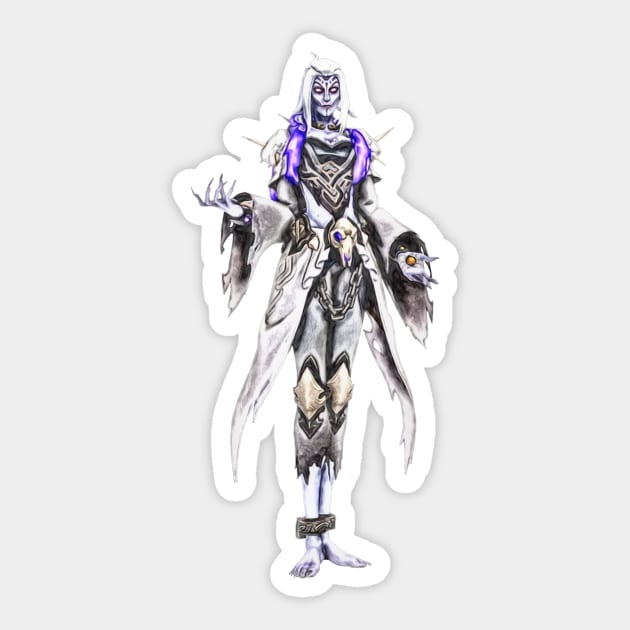 Overwatch Moira Banshee Skin - Overwatch - Sticker | TeePublic
