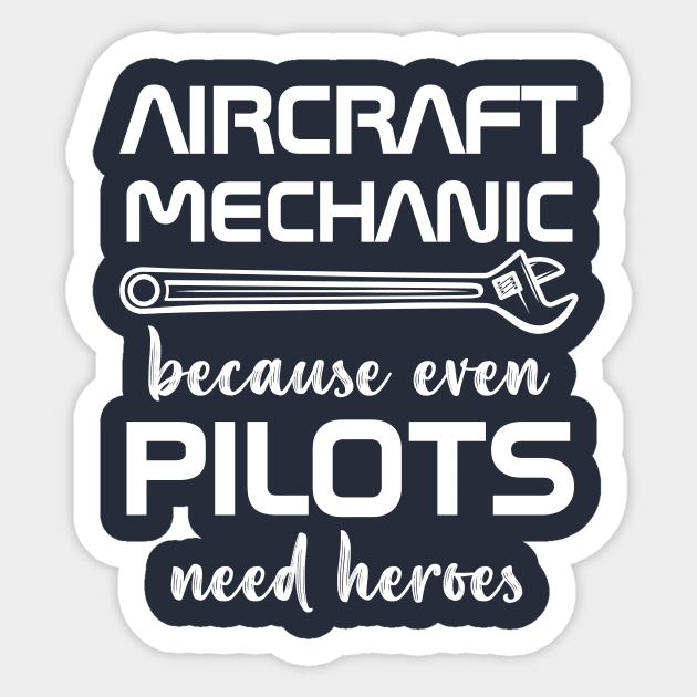 Funny Aviation Design Plane Technician Maintenance - Aircraft Mechanic ...