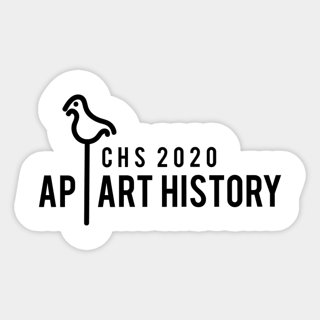 Bird Stick AP Art History - Ap Art History - Sticker | TeePublic