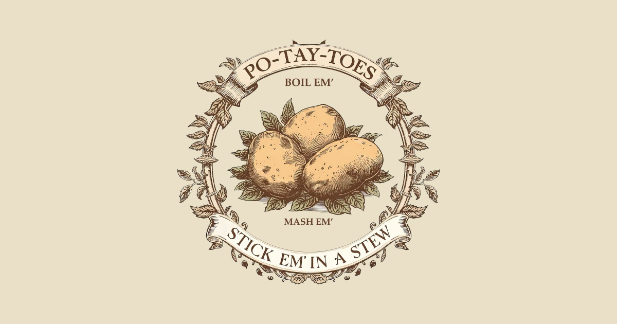 Christmas Po Ta Toes LOTR - Christmas Po Ta Toes - T-Shirt | TeePublic