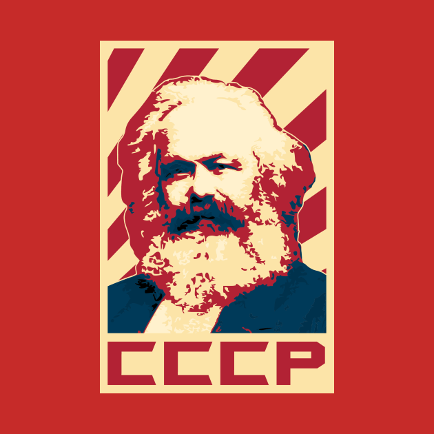 Karl Marx CCCP Retro Propaganda - Karl Marx - Tapestry | TeePublic