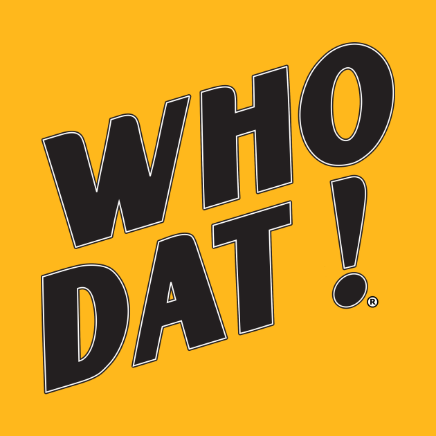 Retro Who Dat 1983 - Who Dat - T-Shirt | TeePublic