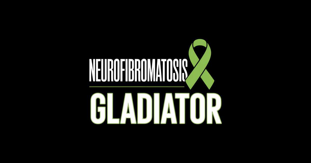 Neurofibromatosis Gladiator NF Awareness Ribbon - Neurofibromatosis ...