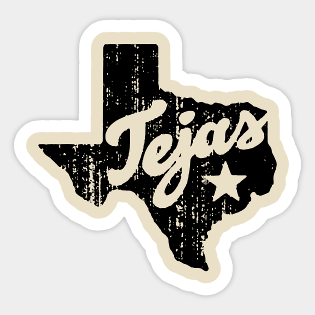 Texas Tejas shirt... - Texas State - Sticker | TeePublic