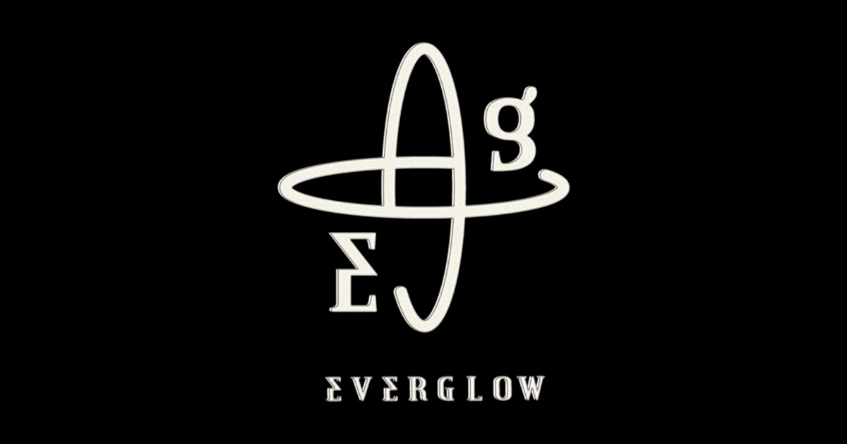 EVERGLOW LOGO! - Ebeogeullou - Sticker | TeePublic