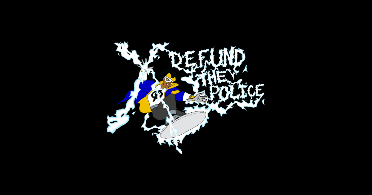 Static Shock Defund The Police - Defund The Police - Posters and Art ...