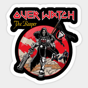 The Reaper - Overwatch - T-Shirt | TeePublic