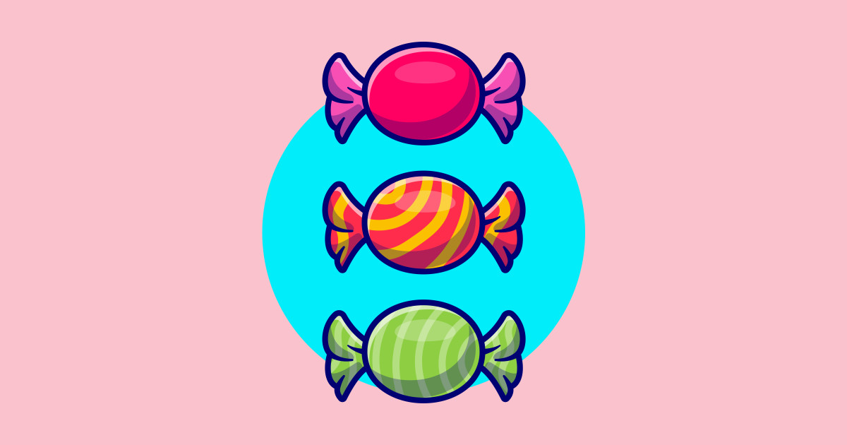 Candy Wrapper Cartoon Illustration - Candy Wrapper Cartoon Illustration ...