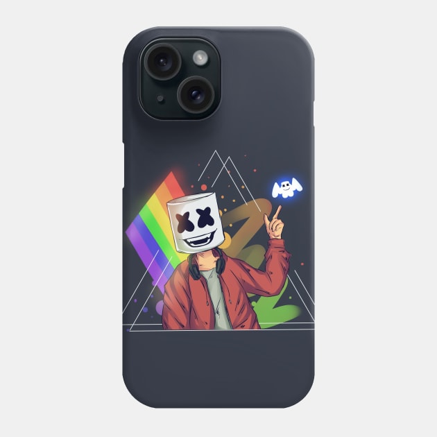 Marshmello Rainbow Marshmello Phone Case Teepublic