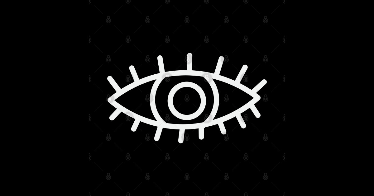 Magic Eye - Evil Eye - Sticker | TeePublic