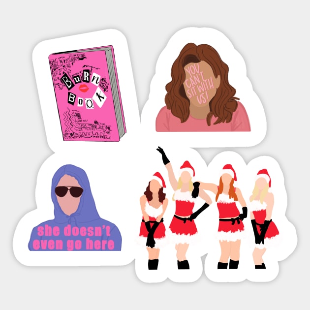 Mean Girls Sticker Pack - Gretchen - Sticker | TeePublic