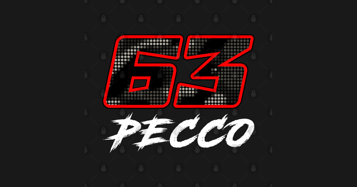 Pecco Bagnaia - Motorsport - T-Shirt | TeePublic