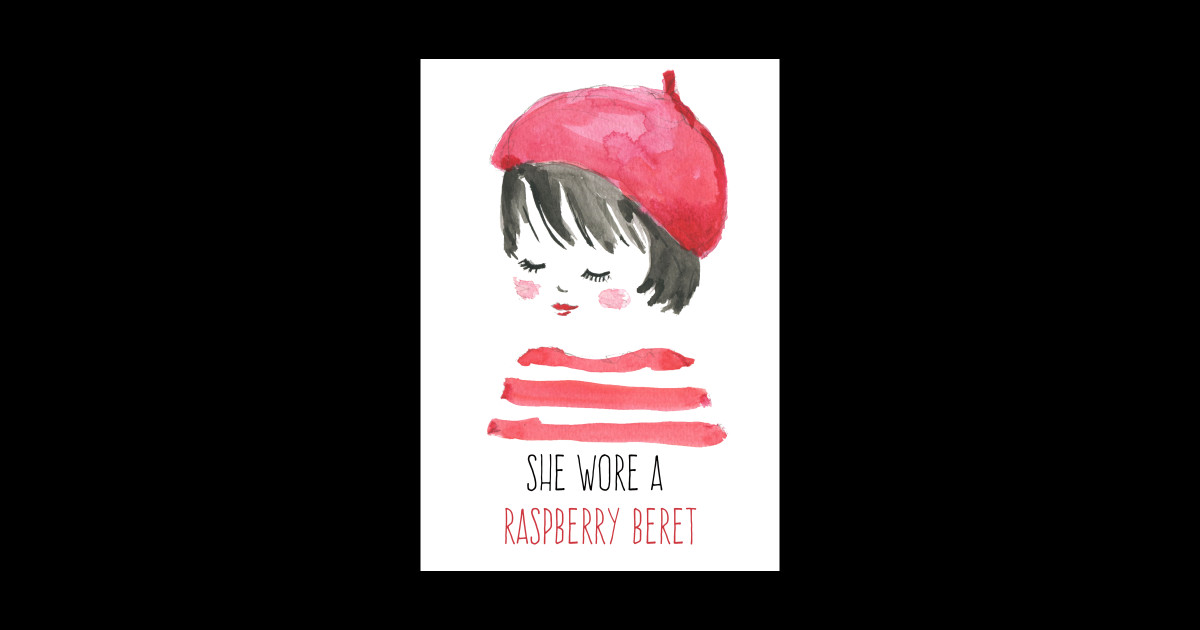 She Wore a Raspberry Beret - Prince - Sticker | TeePublic