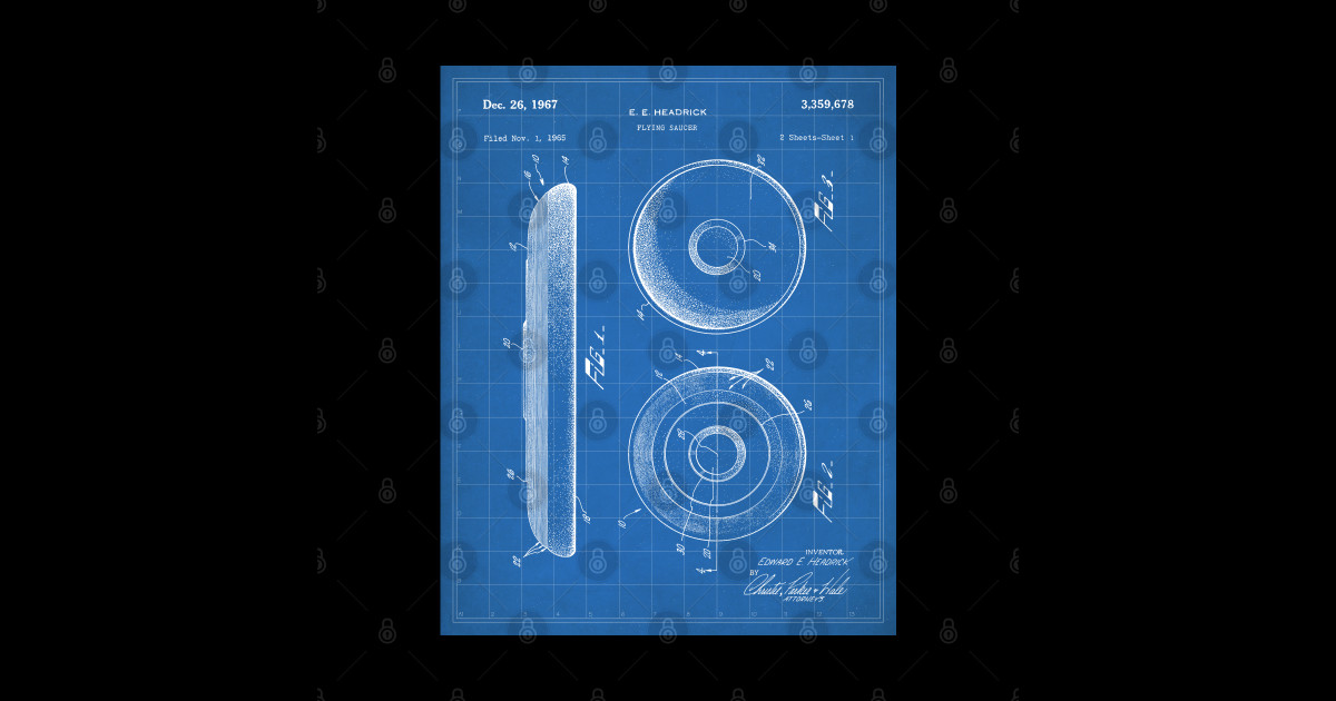 Disc Golf Patent - Golfer Frisbee Art - Blueprint - Disc Golf Patent ...