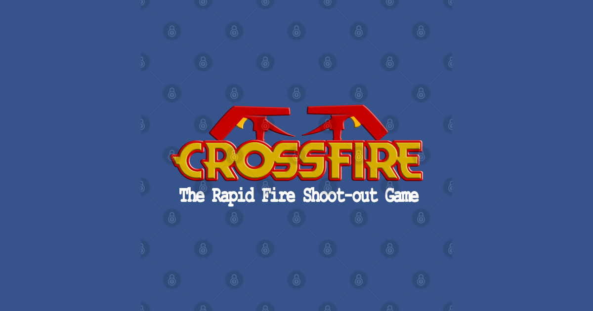 Crossfire - The Rapid Fire Shootout Game - Crossfire - T-Shirt | TeePublic