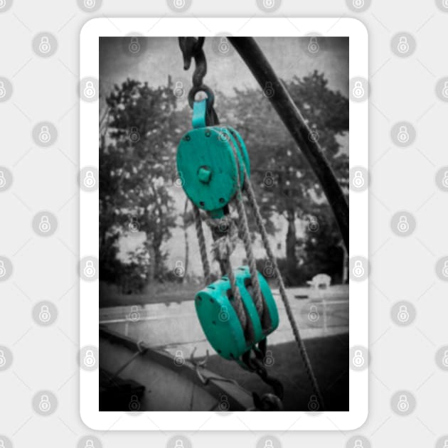 Block and Tackle - Rigging - Sticker | TeePublic