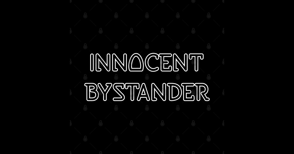 innocent bystander - Innocent - Sticker | TeePublic